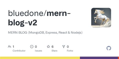 Github Bluedonemern Blog V2 Mern Blog Mongodb Express React And Nodejs