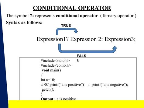 Operators In C Programming Languagepptx