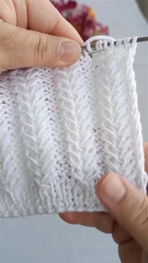 Pin By Olha Epn On Вязання спицями Knitting Basics Beginner