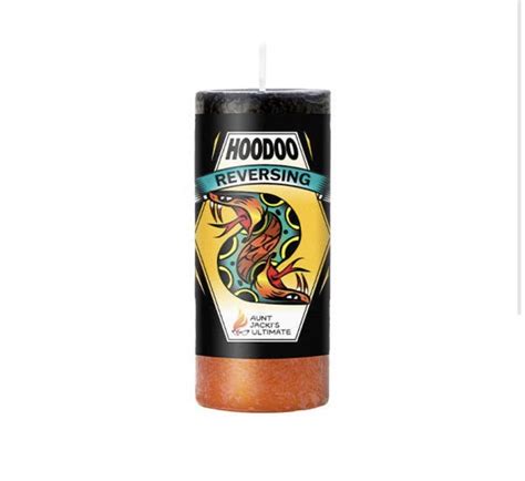 Aunt Jackis Hoodoo Ultimate Reversing Candle Aj Rev