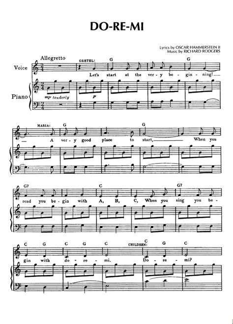 do re mi easy piano sheet music easy sheet music hot sex picture