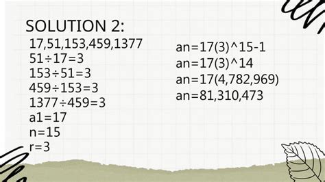 Math 10 Lesson 5 Geometric Sequence Pptpptx