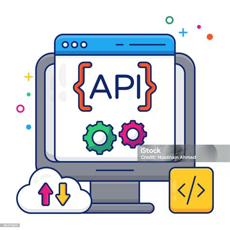 Une Icône De Conception Parfaite De Linterface De Programmation Dapplication Vecteurs Libres De