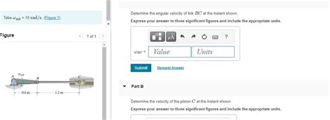 Solved Take ωab 15rad S Figure 1 Figure Determine The
