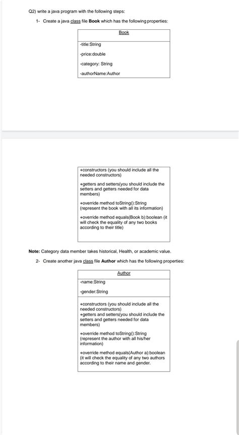 Solved Q2 Write A Java Program With The Following Steps 1