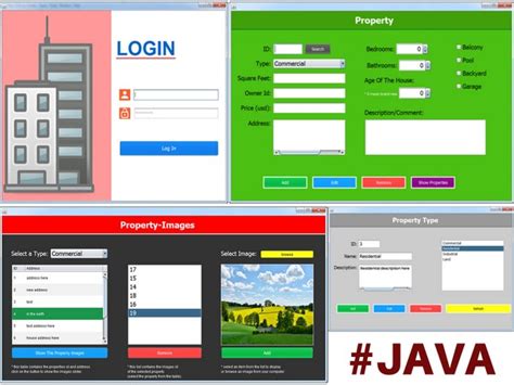 Java Real Estate Management System