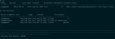 Sybase How To Check And Resize Databse SAP Basis World