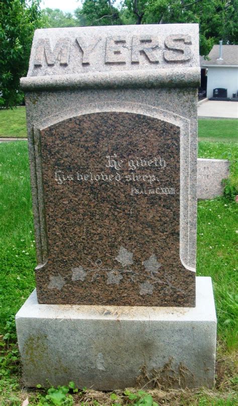 James Eldon Myers 1828 1895 Find A Grave Memorial