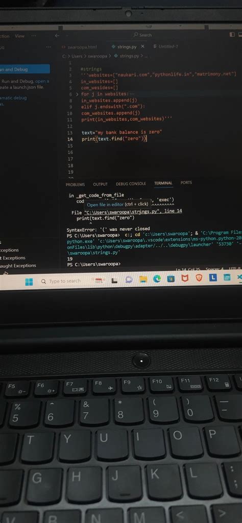 Swaroopa N On Linkedin Task 20 Practice Strings Pythonlife Kiran Sagar