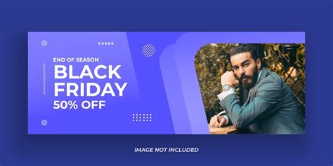 블랙 프라이데이 판매 배너 템플릿 프리미엄 벡터