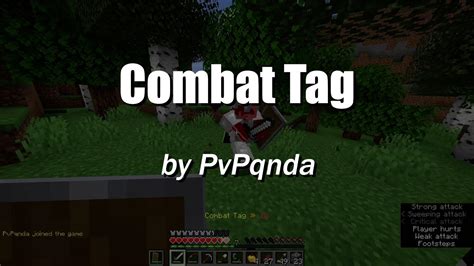 I Made A Combat Tag Datapack That Kills And Drops Players Inventories Upon Logging Out Not