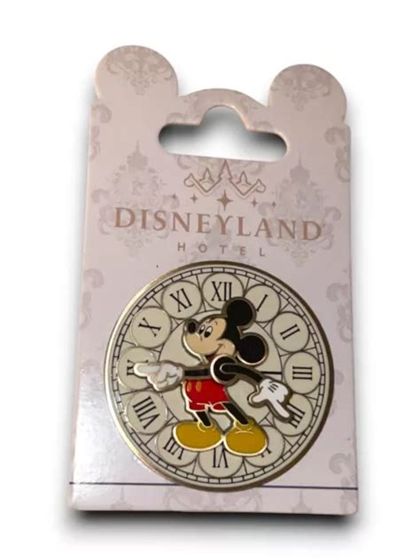 Disney Pin Clock Disneyland Hotel Paris £2210 Picclick Uk