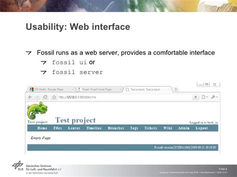 Integrated Version Control With Fossil Scm