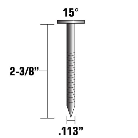 Metabo Hpt 2 38 In X 0113 In 15 Degree Bright Ring Shank Collated