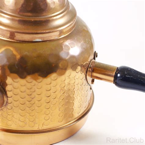 Чайник с боковой ручкой на 1 литр чеканка