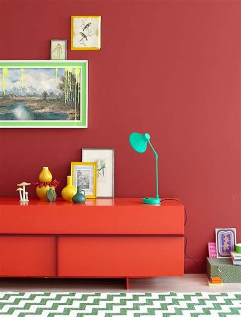 Moving Abroad Influences Your Style — Decor8 Red Home Decor Red Room