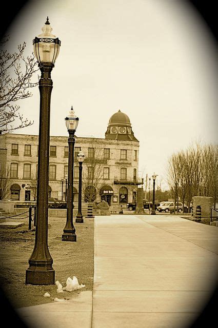 Spring On The Courthouse Square In Goderich