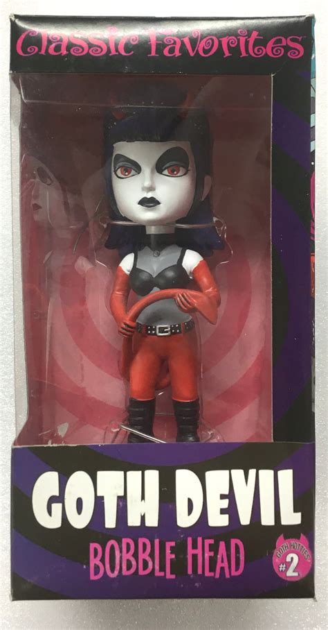 Entertainment Earth Goth Devil Classic Favorites Bobble Head The Toys