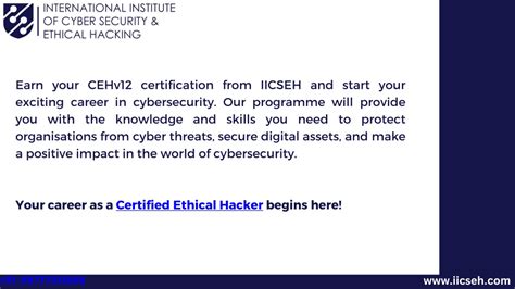 Ppt Career Path With Iicseh Ceh Certification Powerpoint Presentation