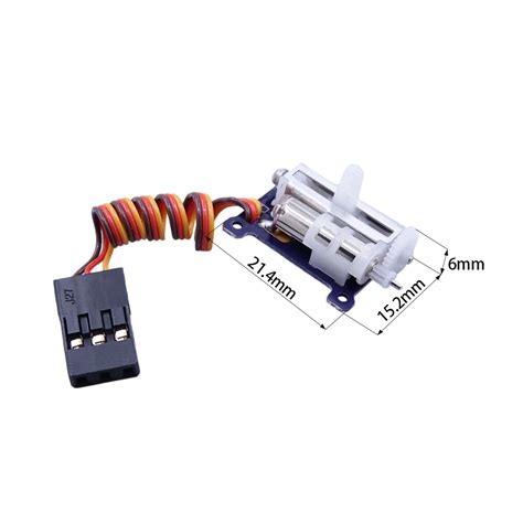 Agfrc C1 5cls Pro 9mm Stroke Coreless 1 5g Digital Ultra Micro Linear Servo For Micro Aircraft