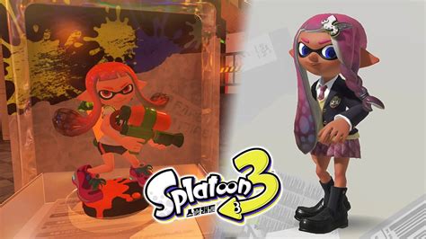 예쁜 기어가 가득 스플래툰1 2 아미보를 써보자 [스플래툰3] Youtube