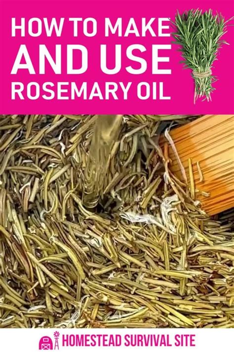 How To Make And Use Rosemary Oil Video Recipe Video How To Dry