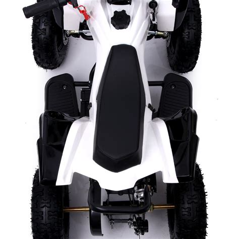 Детский квадроцикл бензиновый ATV R6.40 - 49cc, цвет белый (5440170 ...