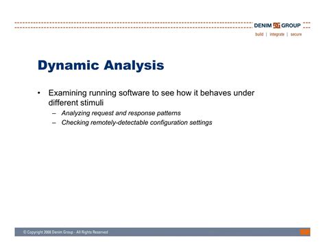 static analysis techniques for testing application security houston tech fest ppt