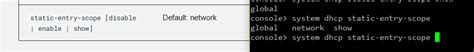 issue with static dhcp in 1 interface and dynamic dhcp in other