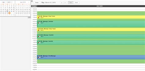 Customizing Colors On The Appointments Schedule