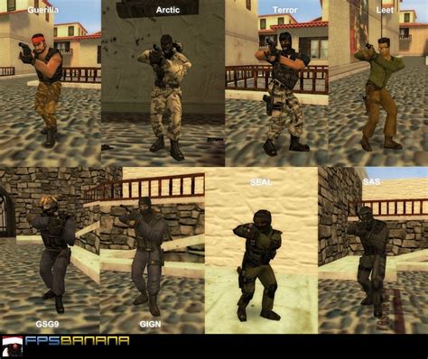 Original Counter Strike 16 Player Models Mod For Counter Strike 16