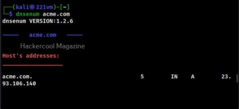 Complete Guide To Dnsenum Hackercool Magazine