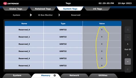 UniStream IO Bus Status Values UniLogic Software Unitronics Support Forum Programmable