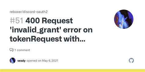 Request Invalid Grant Error On Tokenrequest With Refresh Token Issue Reboxer