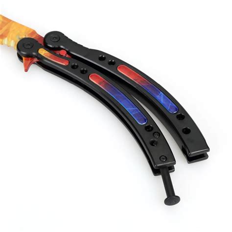 Swayboo складной нож бабочка Csgo игра бабочка в ноже Karambit тренировочный нож не точится