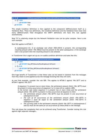 Transformer And Swift MT Messages PDF