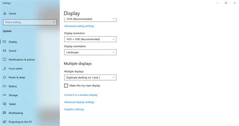 Setting Up Multiple Displays Windows UU Manuals