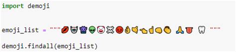 Convert Emoji Into Text In Python GeeksforGeeks
