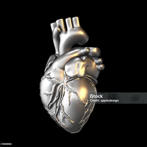 3d 와이어 프레임 하트 렌더링 고립 된 흰색 배경 3d 렌더링 3차원 형태에 대한 스톡 사진 및 기타 이미지 3차원 형태 Robotic Surgery 강철 Istock