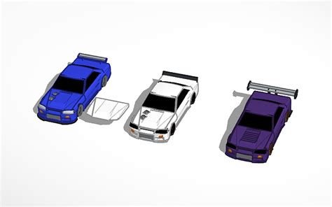 3d Design Nissan Skyline R34 Tinkercad