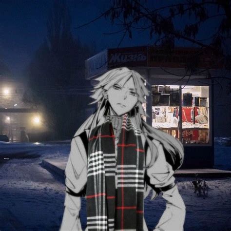 Зимние аватарки Бешеные псы Аниме Мемы