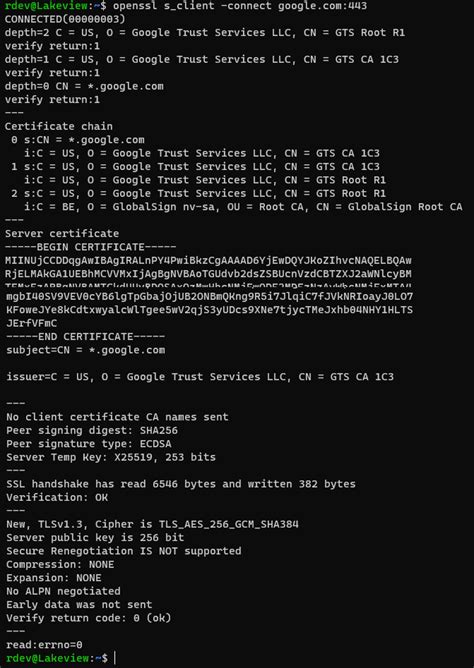 OpenSSL Rama Dev