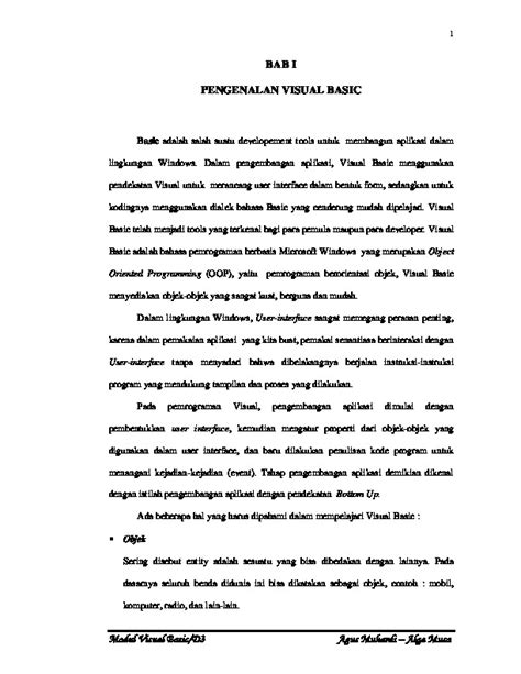 Download Pdf Materi Visual Basic 60 Wyljw4xyr8v3
