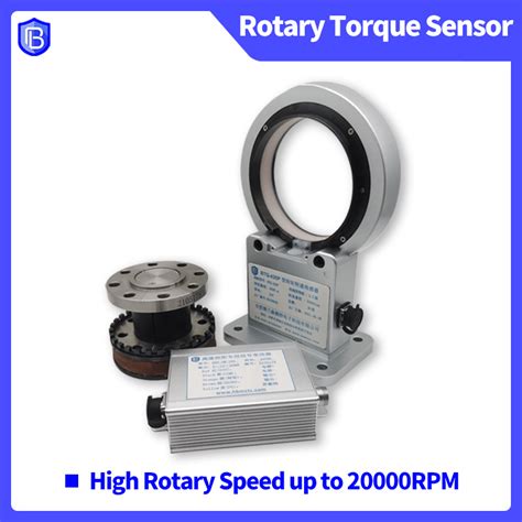 Shaft To Shaft Strain Gauge Rotary Torque Sensor With High Rotary Speed BTQ P Torque