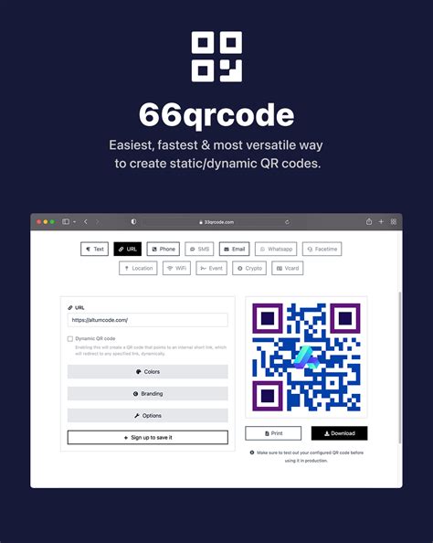 66qrcode Ultimate Qr Code Generator And Url Shortener Saas Saas