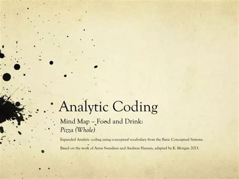 Ppt Analytic Coding Powerpoint Presentation Free Download Id5288176