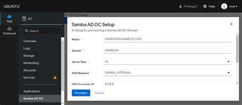 Gsoc Cockpit Samba Ad Dc Sambawiki