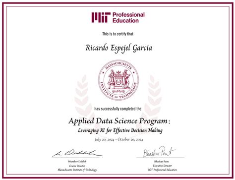 Ricardo E On Linkedin Mit Greatlearning Mit Datascience