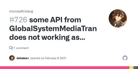 Some Api From Globalsystemmediatransportcontrolssessionmanager Does Not