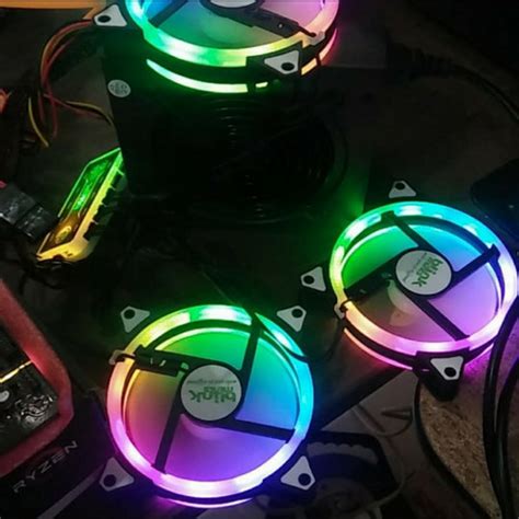 Jual Fan Cassing 12cm Dual Ring Rgb Colokan 6 Pin Kota Surabaya Rscompnew Tokopedia